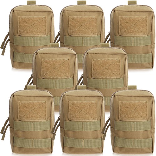 8 Pcs Molle Pouches Tactical Molle Pouch Vest Pouch Cell Phone Belt ...