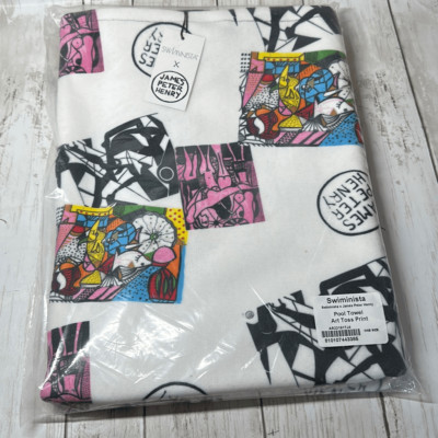 Swiminista James Peter Henry Pool Towel Art Toss Print Limited edition ...