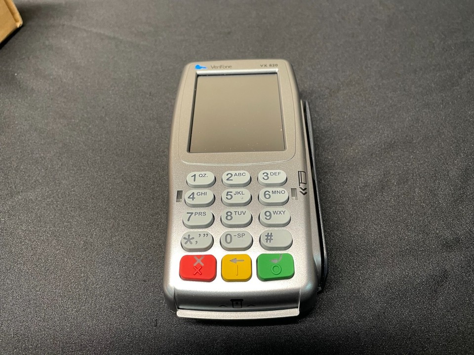 Verifone VX820 Card Reader M282-703-C3-R-3 POS Terminal | eBay