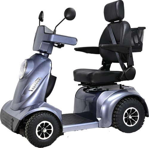 COMFY Grey Electric Mobility Scooter 800W 58ah With MP3 System by Green ...