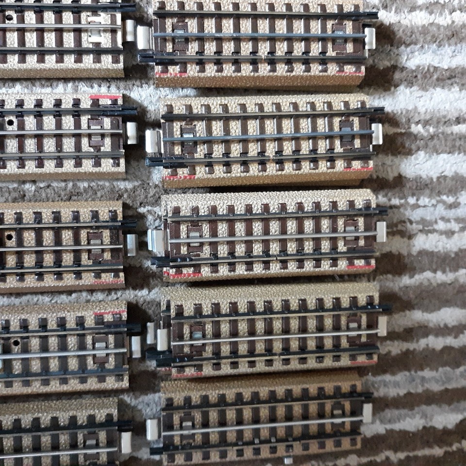 Lot of 42 Marklin Three Rail Tracks Including 2 Uncoupling & 1 ...