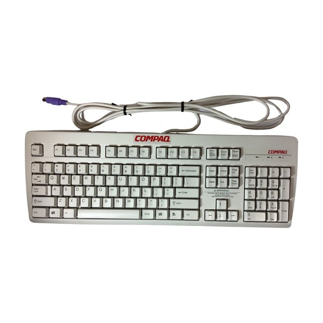 Compaq 166516-006 Wired Keyboard for sale online | eBay