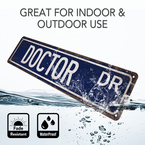 Doctor Street Sign Physician Gift Doctor's Office Decor Medical ...