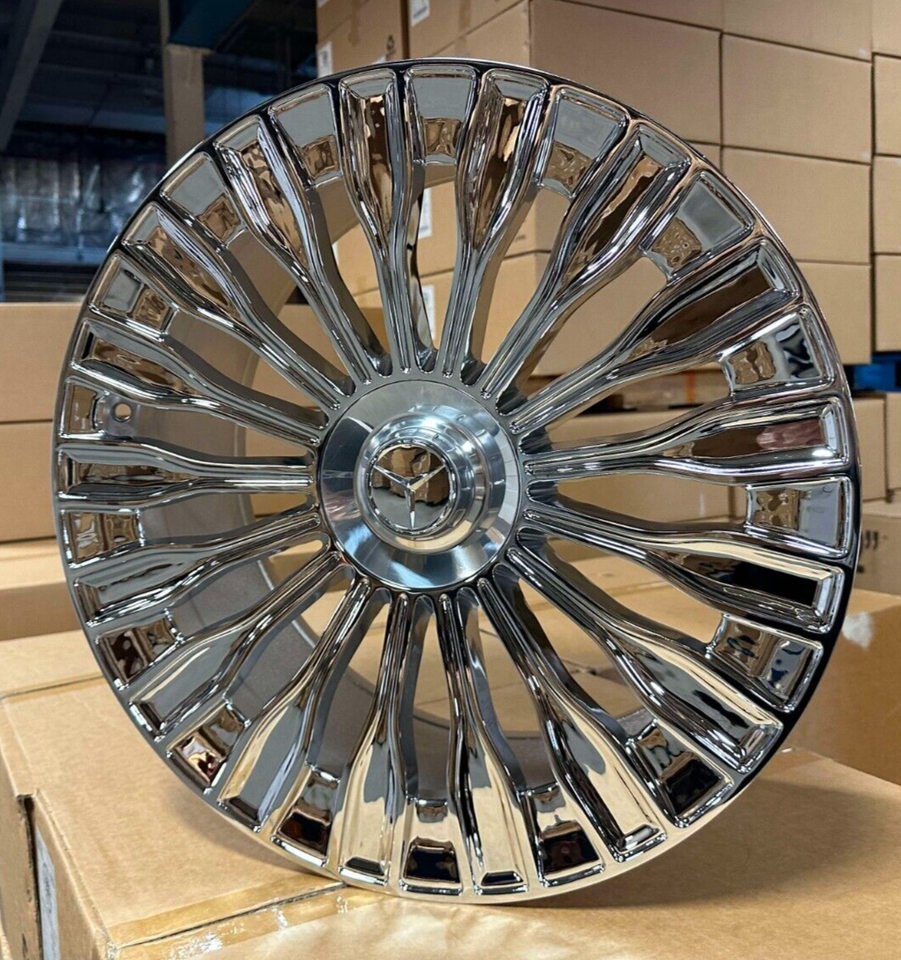 20" CHROME WHEELS RIMS FIT MERCEDES BENZ S350 S400 S450 S500 S550 S560 ...