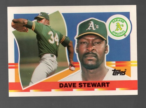 1990 Topps Big #64 Dave Stewart NM | eBay