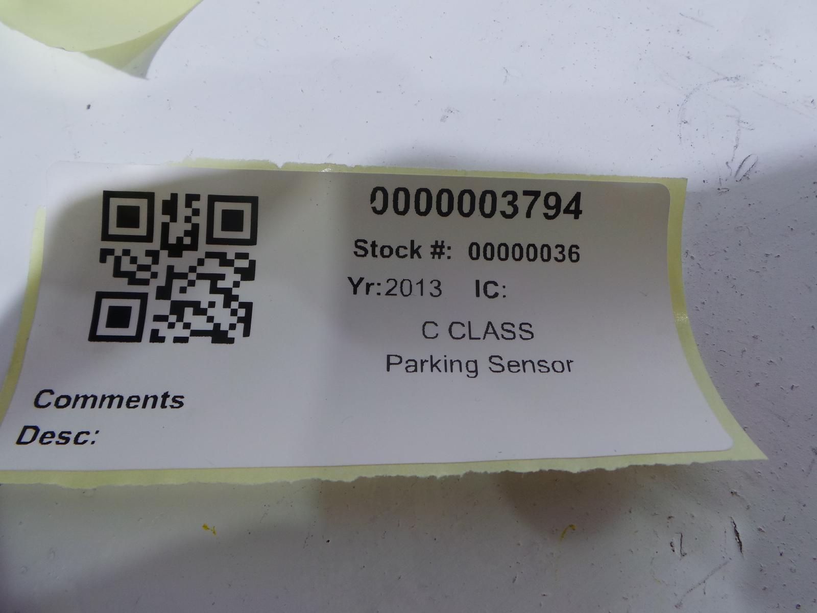 2013 MERCEDES C CLASS PARKING SENSOR A2125420118 | eBay