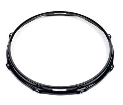 S-Hoops - SH148SBB - 14" 8 Hole Black PC/Steel S-Hoop Snare Bottom | eBay