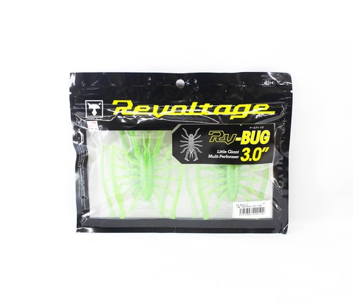 Jackall Soft Leurre RV Bug 3 Pouces Lime Chart Gold Flake (0102 ...