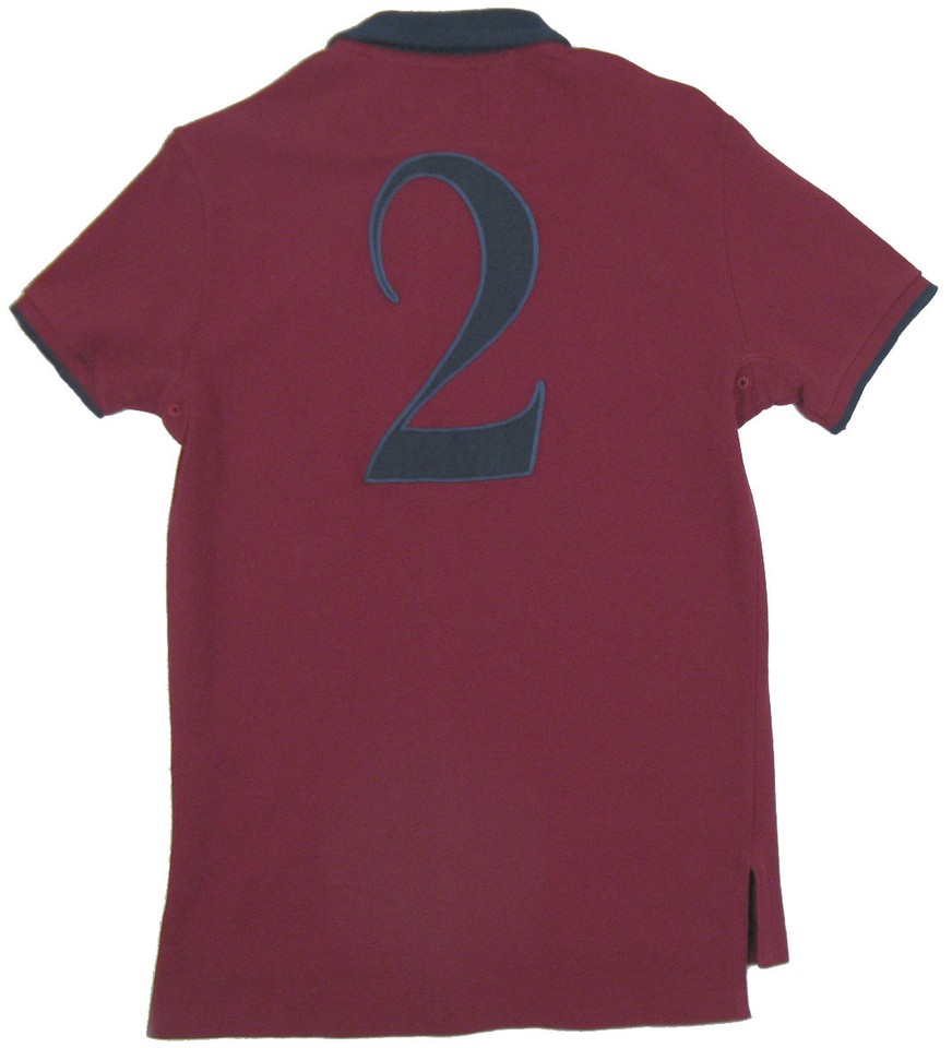 NEW Vintage Polo Ralph Lauren Polo Shirt! Big Pony & Crest Number on ...