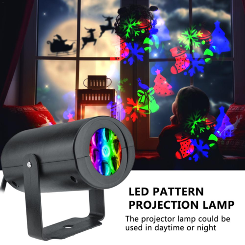 RGB Rotating LED Projector Light – Perfect for Christmas, Parties, and ...