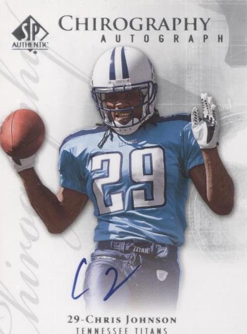 2008 SP Authentic - Chirography Chris Johnson #CH-CJ (AU, RC) for sale ...