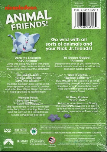 Nick Jr. Favorites: Animal Friends (DVD, 2009) for sale online | eBay