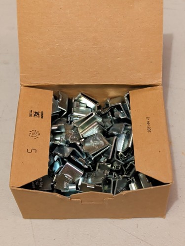 100 Pack Knape & Vogt 256 Zinc Adjustable Shelf Support Clips ‎zc | eBay