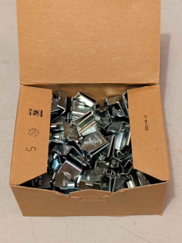 100 Pack Knape & Vogt 256 Zinc Adjustable Shelf Support Clips ‎zc | eBay