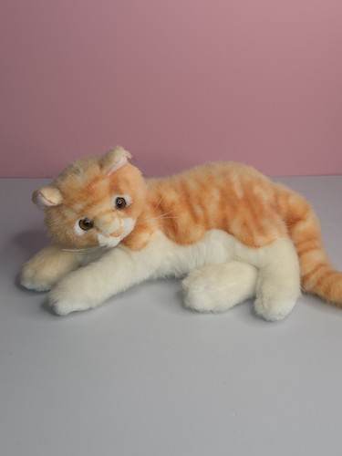 Vintage Russ Berrie Cat Kitten Cory Tabby Cat Stuffed Plush Kitty ...