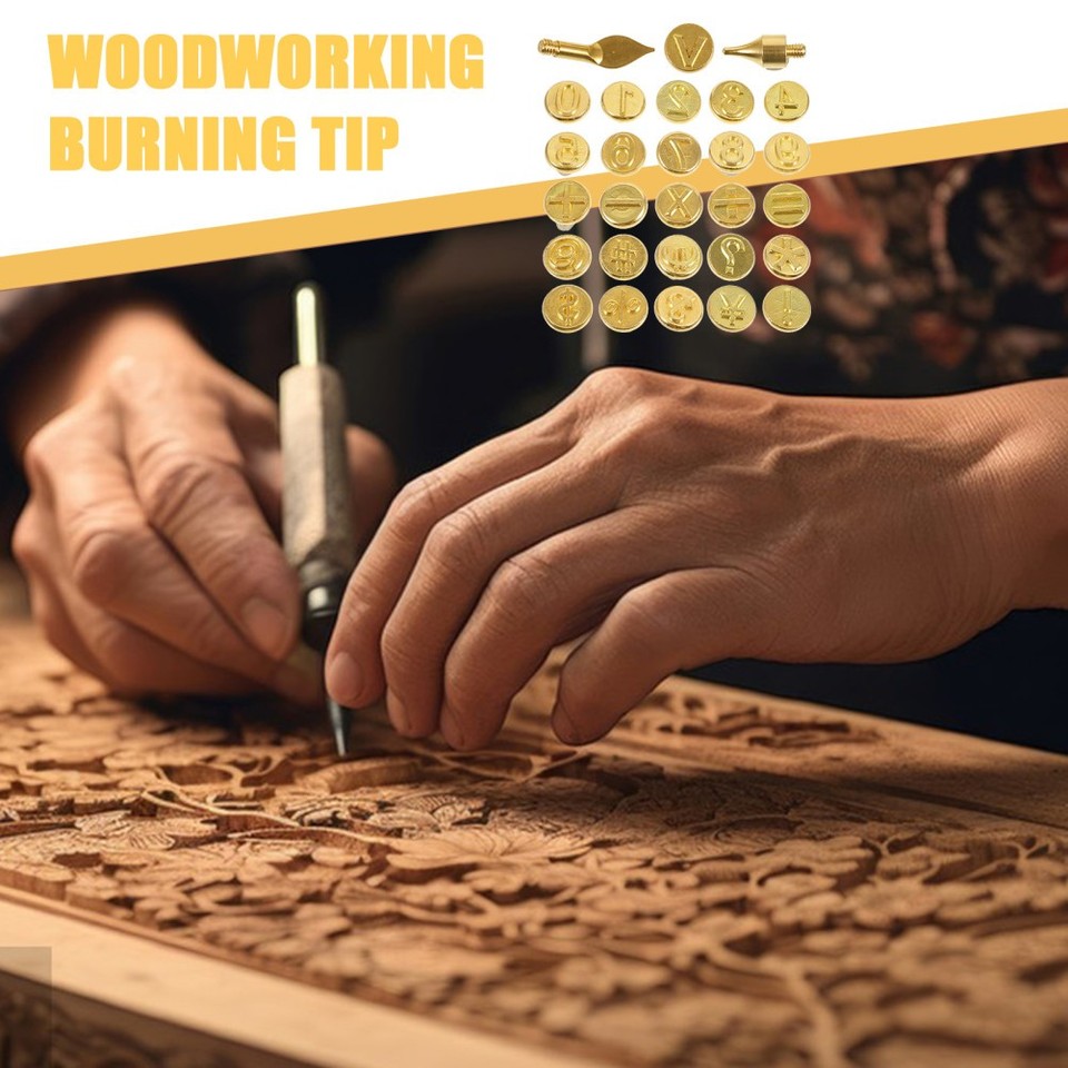 Pyrography Soldering Iron Set Wood Burning Tips Kit Professional | eBay ...