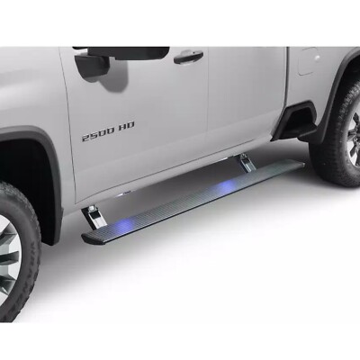 AMP Powered Electric PowerStep Running Boards for Silverado Sierra 1500 ...
