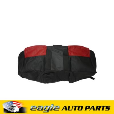 HSV VF CLUBSPORT WAGON REAR SEAT BACK COVER LEATHER RED CURRY # HSV-K06 ...