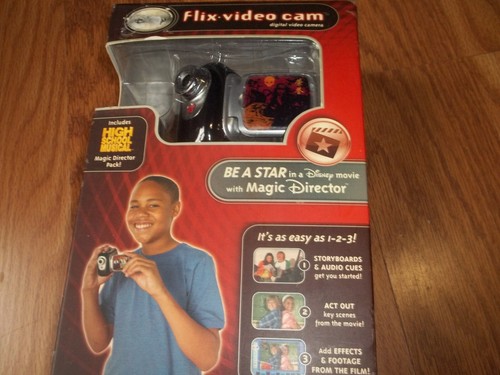 Disney Flix Kids Digital Video Camera Camcorder Magic Director 2007 ...