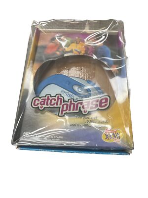 2000 CATCH PHRASE ORIGINAL BLUE HANDHELD ELECTRONIC PARTY GAME BY ...