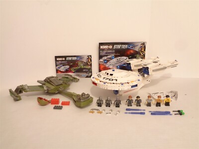 KRE-O Star Trek #A4879 Klingon Starfleet Attack Building Set Incomplete ...