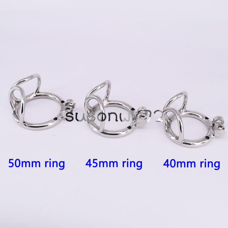 Stainless Steel Male Chastity Devices Scrotum Restraints Gear Stealth ...
