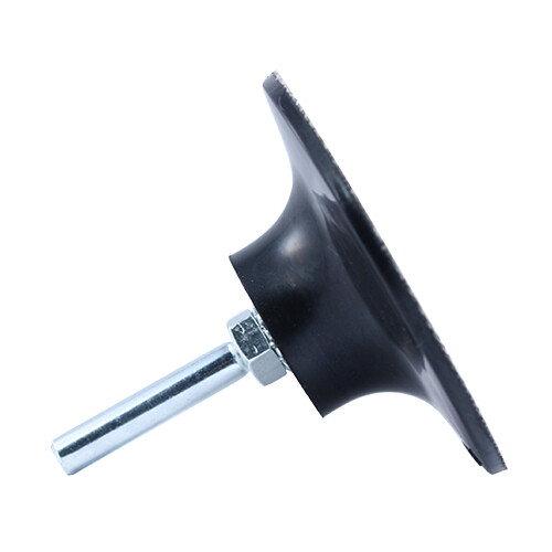 2 Pack - 3" Type R Roll-On Sanding Disc - Rubber Backing Pad Holder ...