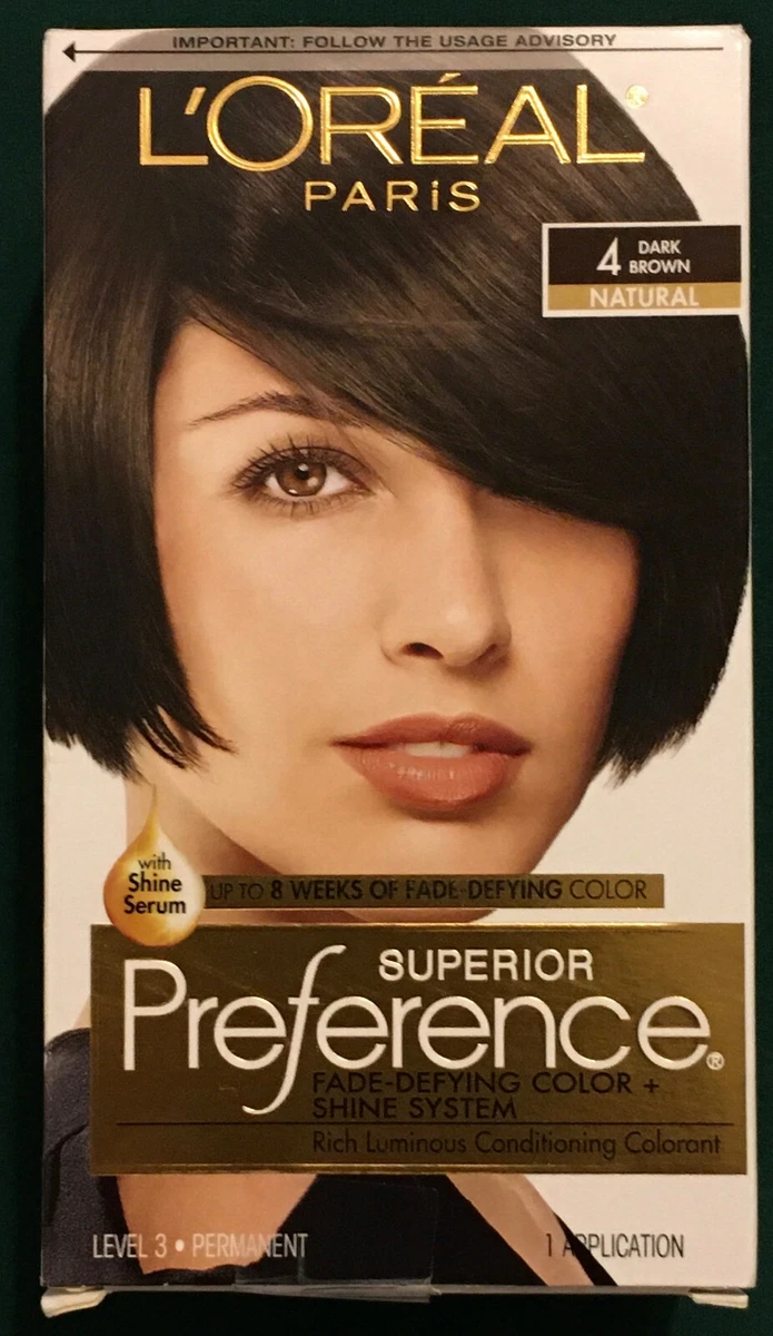 Loreal Preference Hair Color Shades