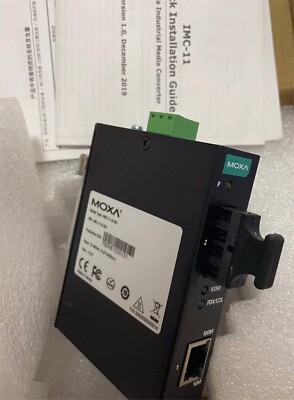 MOXA IMC-11-S-SC PHOTOELECTRIC CONVERTER . NEW IN BOX .DHL/UPS | eBay