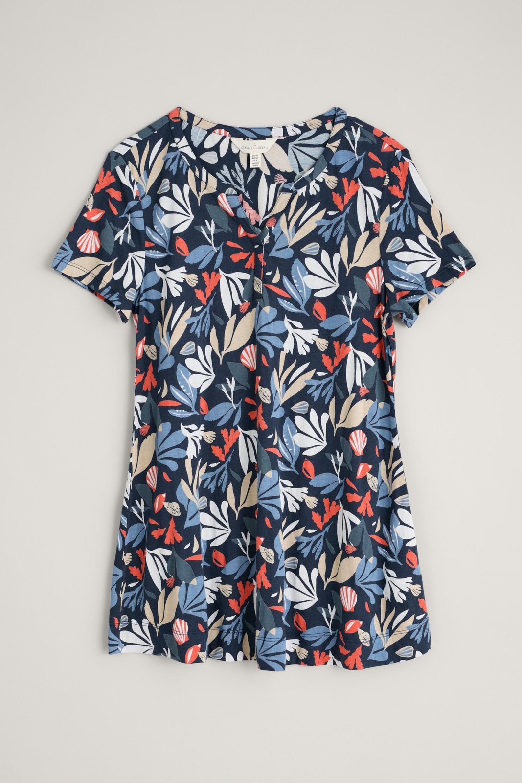 Seasalt Women's Top - navy Risso Short Sleeve Top - Regular - Collaged ...