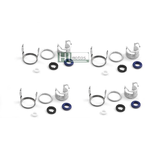 6Pcs Fuel Injectors Seals Repair O-ring Kit for 2.8L 3.0T 3.2L VW Audi ...