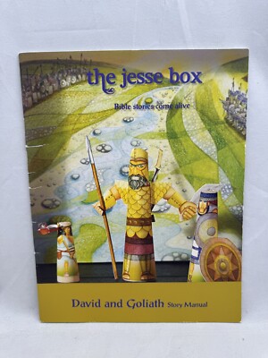 The Jesse Box David and Goliath Story Manual Book Bible Stories Come ...