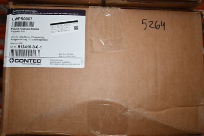 NEW Contec LWPS0007 Cleanroom Wipes Sterile Knitted Polyester Wipers | eBay