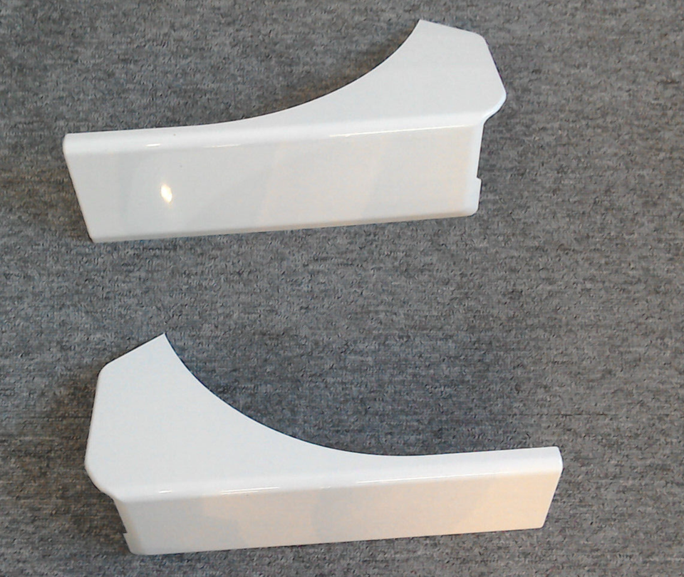 Top Rear Panel Corner Covers White - Swift Sterling Sprite Elddis ...
