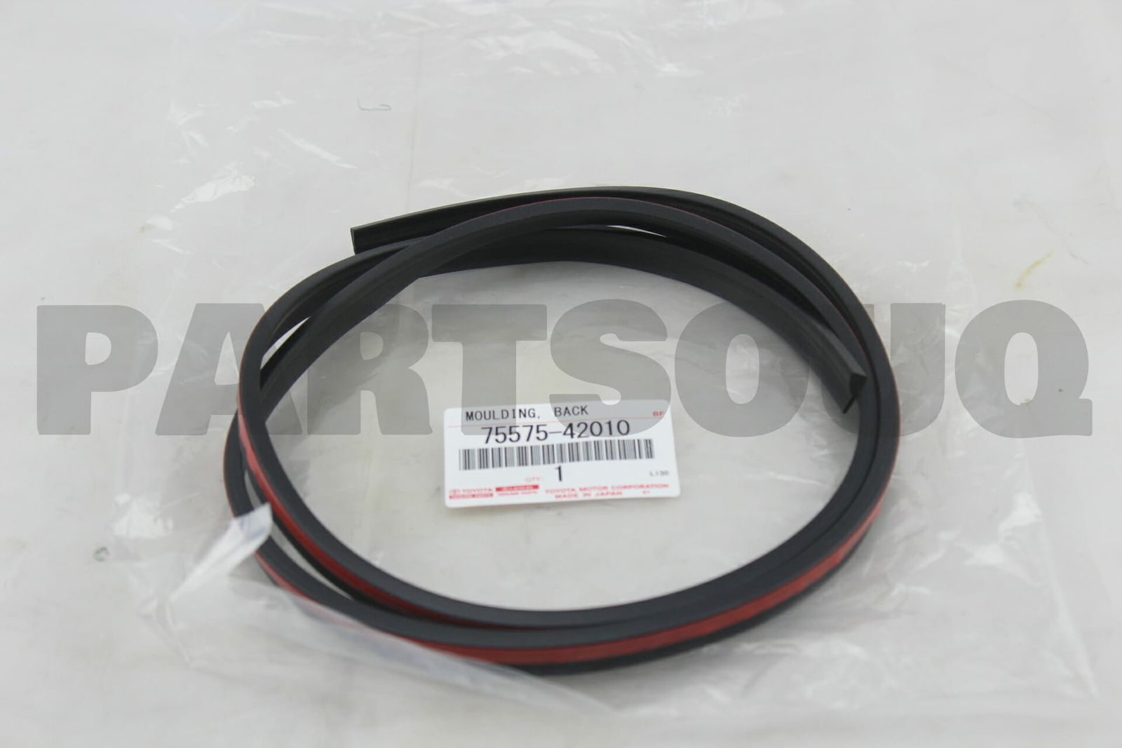 7557542010 Genuine Toyota MOULDING, BACK WINDOW, OUTSIDE LOWER 75575 ...