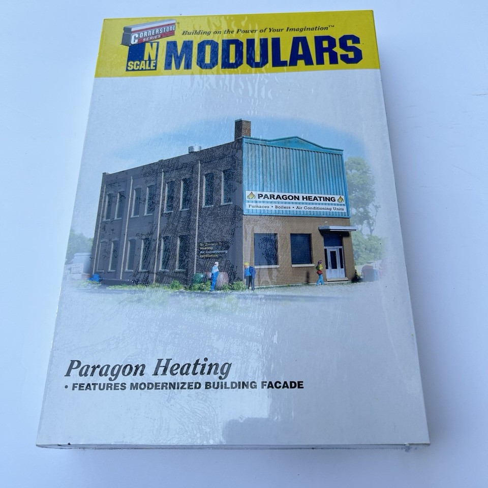 Walthers Cornerstone Modulars N Scale Paragon Heating Kit 933-3296 ...