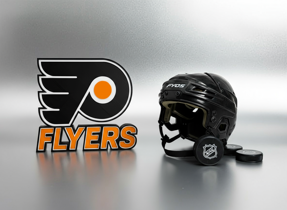 Philadelphia Flyers 3D Logo Sign NHL Hockey Man Cave | eBay