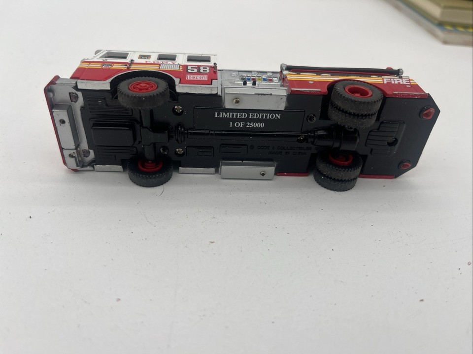 1/64 Diecast Fire Trucks For Parts Or Kitbashing | eBay