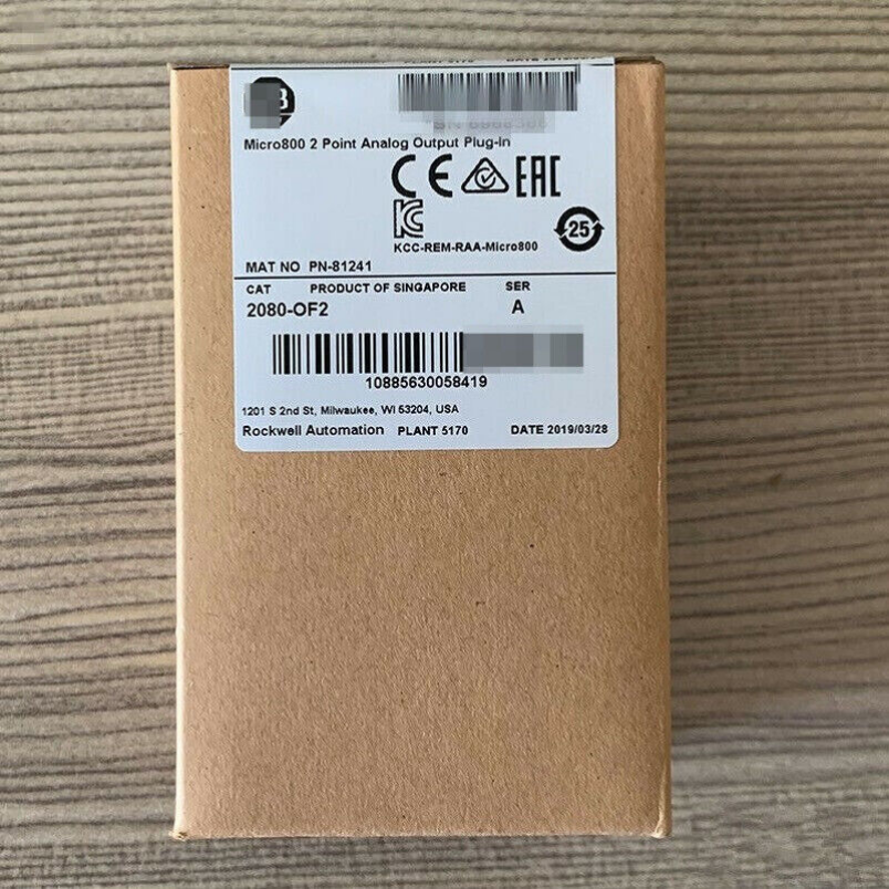 2080-OF2 AB Micro800 2 Point Analog Output Plug-In New Spot Goods | eBay