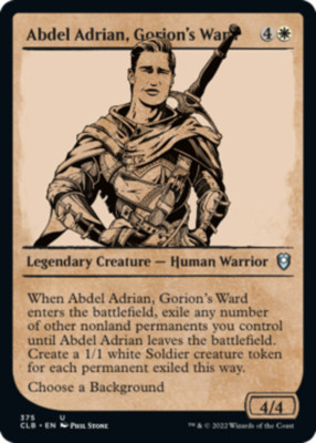 Abdel Adrian, Gorion's Ward - Showcase x1 - Commander Legends: Battle ...
