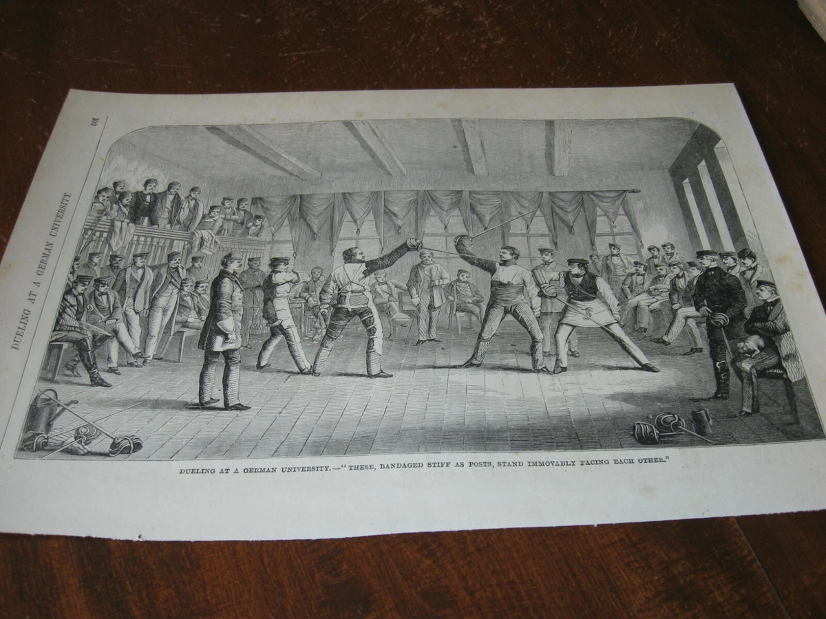 Fencing Epee Art