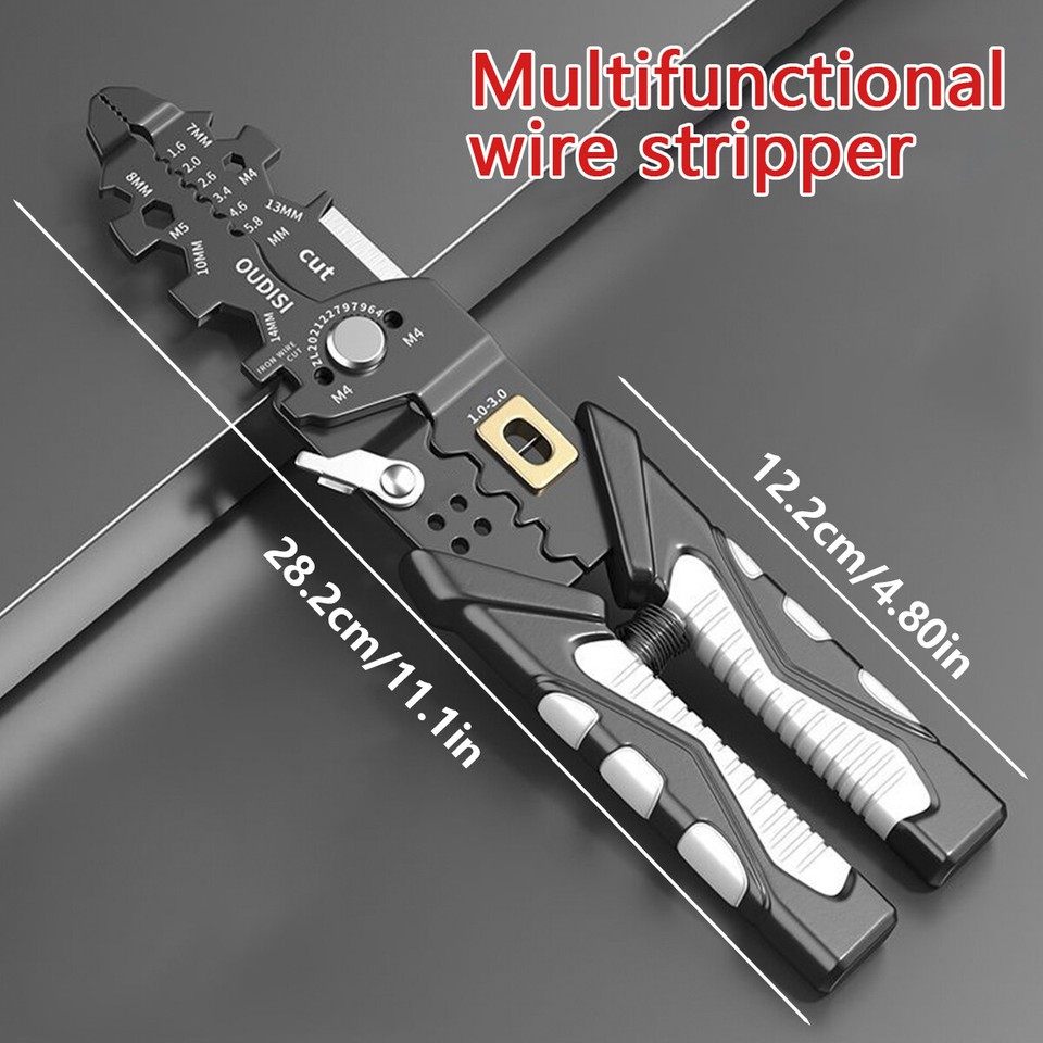 Wire Stripper Precise Wire Stripping Cutter Handheld Cable Stripper ...