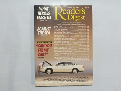 Reader's Digest Magazine - October 1997 BB | eBay