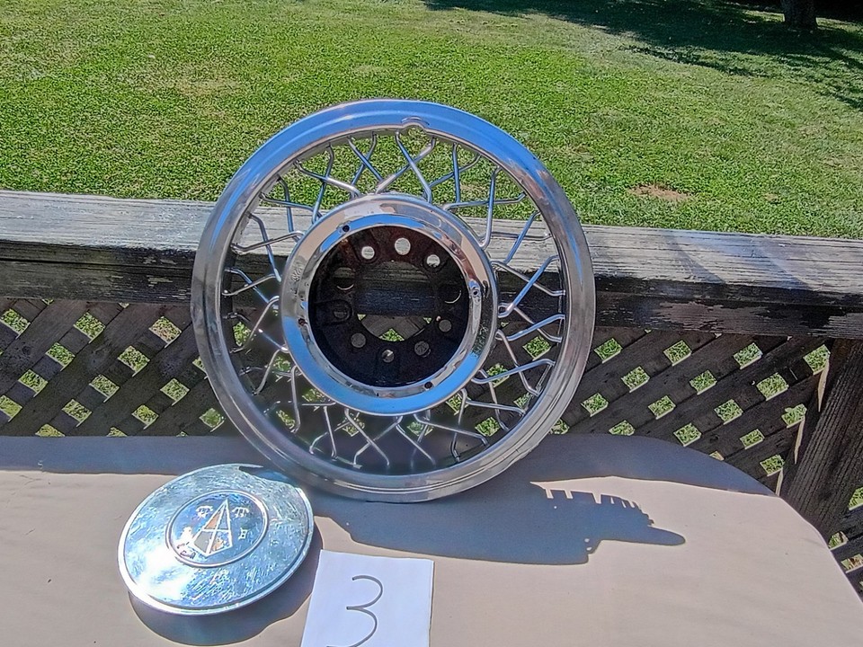 Vintage Hudson accessory wire spoke hubcaps (set of 4) | eBay