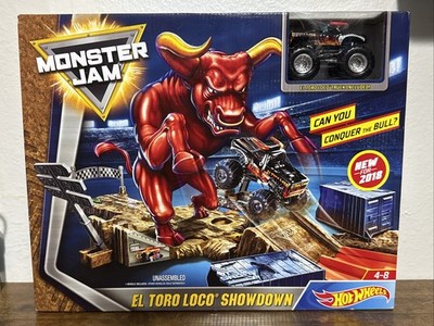 Hot Wheels MONSTER JAM - EL TORO LOCO SHOWDOWN - NEW & Factory Sealed ...