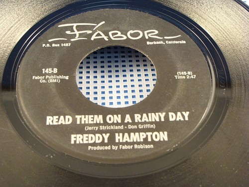 FREDDY HAMPTON - Press Me A Rose / Read Them On A Rainy Day - VG++ 1966 ...