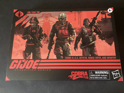 GI JOE CLASSIFIED SERIES 110 COBRA HISS FIRE TEAM 788 VIPER INFANTRY 3 ...