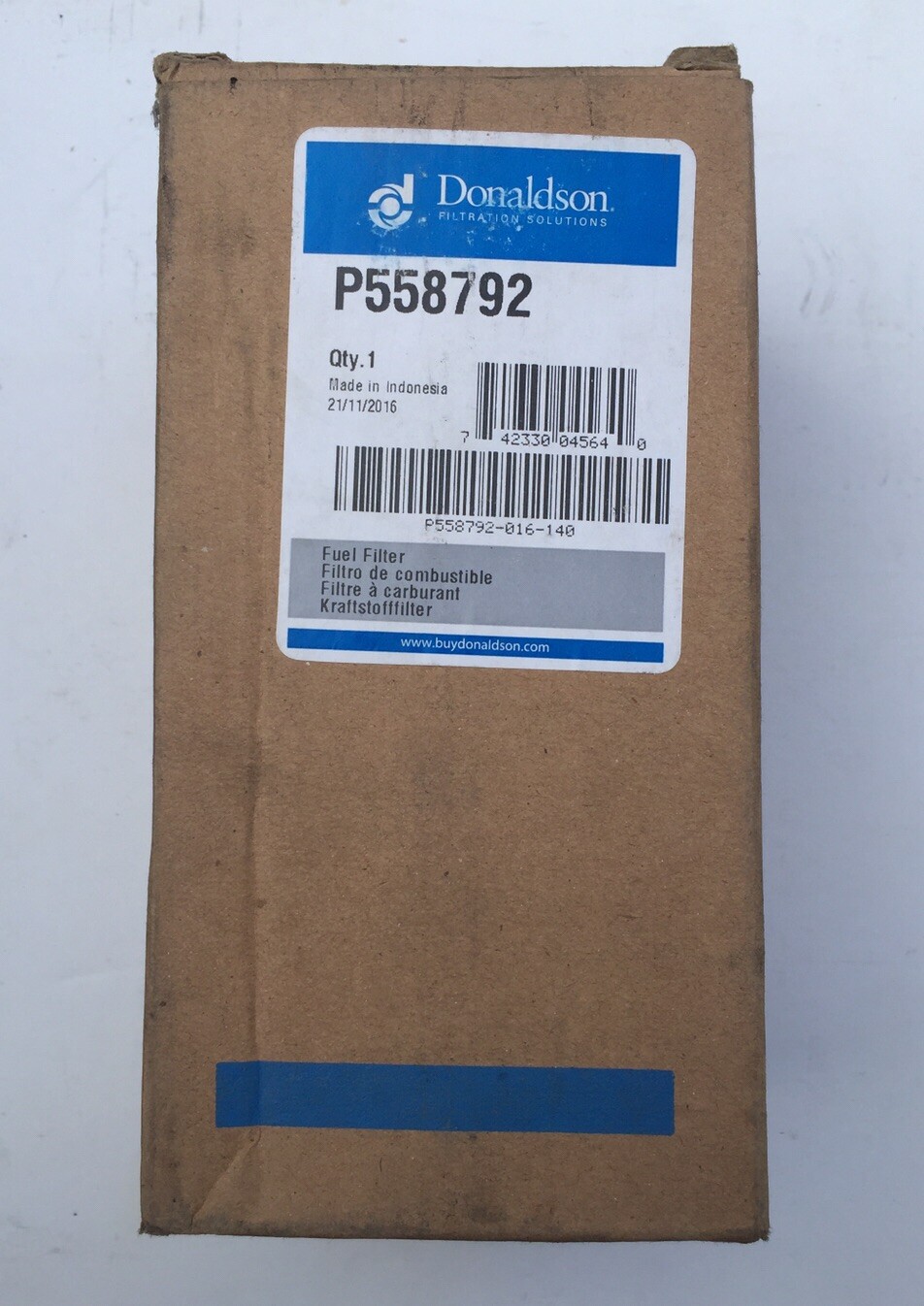INGERSOLL-RAND 4H8792 - Cross reference fuel filters
