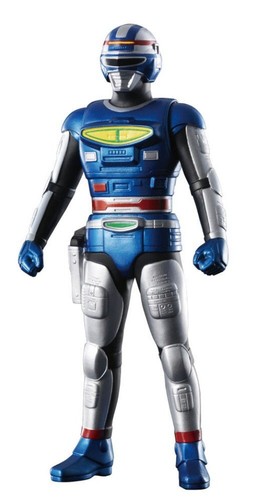 BANDAI Space Sheriff Series "Shaider" PVC Action Figure L23.5 x W9.2 x ...