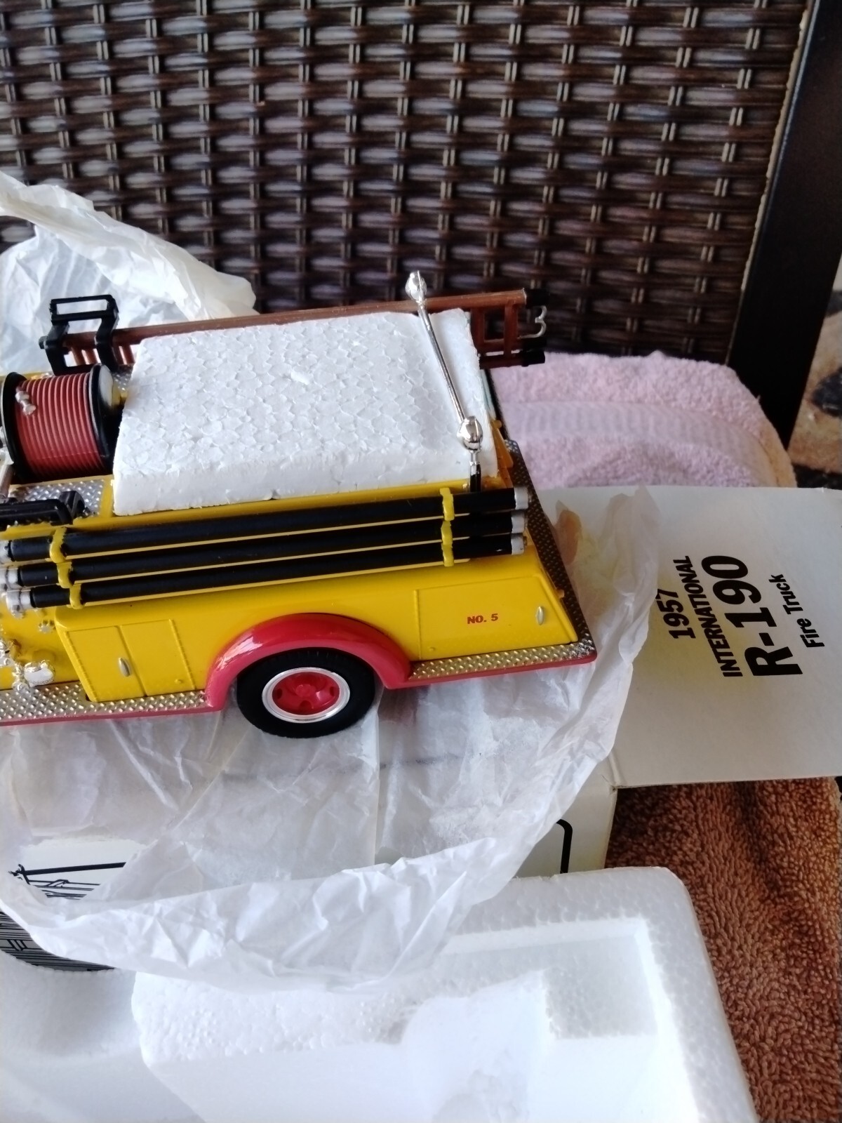 First Gear 1957 R-190 International Fire Truck Boston Engine 5 1:34 19 ...